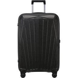 Hartschalen-Trolley Samsonite "MAJOR-LITE, verschiedene Gr&ouml;&szlig;en und Farben", Damen, Gr. B/H/T: 45cm x 69cm x 28cm 69 l, schwarz, Curv, Koffer Hartschalen-Trolley, Reisekoffer Volumenerweiterung bei S Reisegep&auml;ck Made in Europe