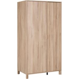Kleiderschrank GAMI "CALYPSO SCHRANKE 2 T&Uuml;REN", eiche bocage nachbildung, B:101cm H:194cm T:60cm, Holzwerkstoff, Schr&auml;nke, Kleiderschrank, Praktischer und ausgestatteter Kleiderschrank zum Verstauen von allem.