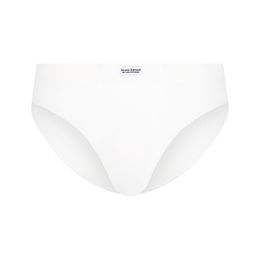 Slip Bruno Banani "ANTISTRESS 2.0", Herren, Gr. L, wei&szlig;, Stoff, Obermaterial: 90% Polyamid, 10% Elasthan, Unterhosen Slip