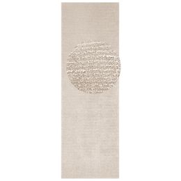Teppich Hanse Home "Supersoft" Gr. 12, beige, B:80cm H:10mm L:250cm, Polyester, Teppiche, Teppich, Kurzflor, L&auml;ufer Modern, Einfarbig, Wohnzimmer, Schlafzimmer
