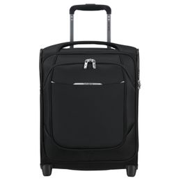 Weichgep&auml;ck-Trolley Samsonite "RE-LITE, 45 cm", Damen, Gr. B/H/T: 36cm x 45cm x 20cm 29 l, schwarz, Polyester, Koffer Weichgep&auml;ck-Trolley, Underseater Handgep&auml;ck TSA-Schloss Reisekoffer Laptopfach