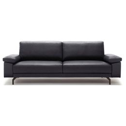 2-Sitzer "CR.450 elegantes Designsofa mit hohem Sitzkomfort", schwarz (anthrazitgrau, schwarzgrau), B:180cm H:85cm T:95cm, CREATION BY ROLF BENZ, Sofas, 2-Sitzer