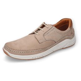 Schn&uuml;rschuh Camel Active, Herren, Gr. 41, grau (taupe), Nubukleder, Schuhe Schn&uuml;rschuh, Schn&uuml;rschuh, Schn&uuml;rer, Halbschuh
