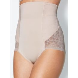 Miederhose SuSa, Damen, Gr. 36, 1 Stk., beige (elfenbein), 86% Polyamid, 11% Elasthan, 3% Baumwolle, Unterhosen Miederhose