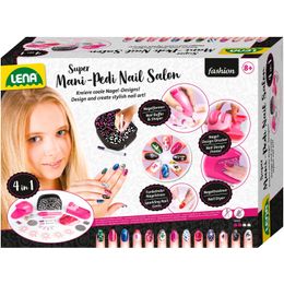 Kreativset LENA "Mani-Pedi Nail Salon", bunt, Kreativsets, Kinder, Kunststoff, Kreativset