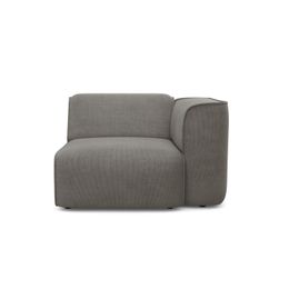 Sessel OTTO HOME "Sofa-Eckelement, Ma&szlig;e B/T/H: 109/97/46 cm", grau, B:109cm H:70cm T:97cm, Struktur fein (100% Polyester);Samtoptik (100% Polyester);Samtcord (92% Polyester, 8% Polyamid), Sessel, Sessel, als Modul oder separat verwendbar, f&uuml;r individuelle Zusammenstellung