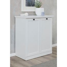 Schuhkommode Home Affaire "&Ouml;rebro", wei&szlig;, B:81cm H:88cm T:41cm, FSC-zertifizierter Holzwerkstoff, Sideboards, Schuhkommode, zeitloser Landhausstil