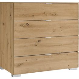 Schubkastenkommode STAUD "Includo, Made in Germany", natur, B:80cm H:77cm T:40cm, Sideboards, Schubkastenkommode