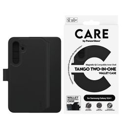 CARE BY PANZERGLASS Handyh&uuml;lle "Magnetic Compatible Tango 2-in-1 Wallet Case f&uuml;r Samsung Galaxy S24+", schwarz, B:11cm H:2cm T:19,5cm, H&uuml;llen, Backcover, Schutzh&uuml;lle, Handyschutzh&uuml;lle, Case, Schutzcase, sto&szlig;fest, Handyh&uuml;lle
