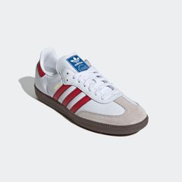 Sneaker adidas originals "SAMBA OG", Herren, Gr. 45, ftwwht, betsca, supcol, Leder, Synthetik, Schuhe Sneaker, Topseller