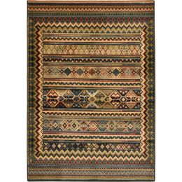 Teppich Theko "Gabiro 416", bunt, B:60cm H:10mm L:90cm, Kunstfaser, Teppiche, Teppich, Kurzflor, Orient Optik, Wohnzimmer