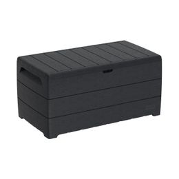 Aufbewahrungsbox Vcm "Durabox Aufbewahrungsbox Kissenbox 416 L", grau, 1 Stk., Obermaterial: 100% Kunststoff plastic., Aufbewahrungsboxen, Aufbewahrungsbox