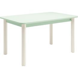 Esstisch Tom Tailor HOME "COLOR TABLE", fresh sage 08, off, wei&szlig; 02, fresh sage 08, B:140cm H:76cm T:90cm, Tische, Esstisch, Esstisch, 4-Fu&szlig;, 3 Gr&ouml;&szlig;en, 3 Dekorfarben, 4 Fu&szlig;farben, ABS-Kante