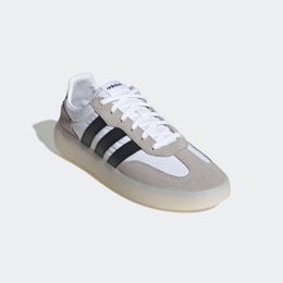 Sneaker adidas Sportswear "BARREDA DECODE", Herren, Gr. 37, schwarz-wei&szlig; (cloud wei&szlig;, core schwarz, grau two), Leder, Textil, Schuhe Sneaker, inspiriert vom Design des adidas handball spezial