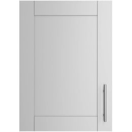 H&auml;ngeschrank KOCHSTATION "KS-Ahus", grau (hellgrau matt, hellgrau), B:50cm H:70,4cm T:34,9cm, Schr&auml;nke, H&auml;ngeschrank, Breite 50 cm