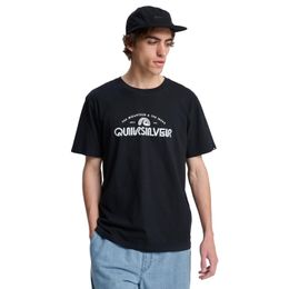T-Shirt Quiksilver "EV Vista", Herren, Gr. S, schwarz, Obermaterial: 70% Walkfrottier, 30% Walkfrottier;, Shirts T-Shirt