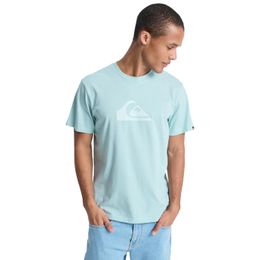 T-Shirt Quiksilver "Ev Comp Logo", Herren, Gr. XL, blau haze, Obermaterial: 70% Walkfrottier, 30% Walkfrottier;, Shirts T-Shirt