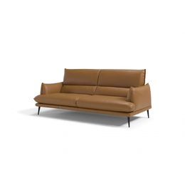 2,5-Sitzer Egoitaliano "FUNNY, hochwertiges und aktuelles Design, bequeme R&uuml;ckenlehne", beige (kamel), B:210cm H:90cm T:95cm, Sofas, 2 5-Sitzer, toller Sitzkomfort