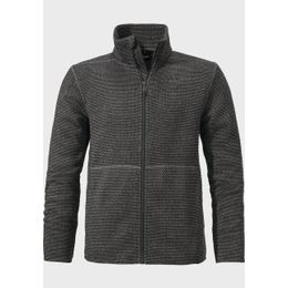 Sch&ouml;ffel Fleecejacke SCH&Ouml;FFEL "Fleece Jacket Aurora M", Herren, Gr. 54, grau (9830, grau), Oberstoff : 100% Polyester, regular fit, hoch geschlossener Ausschnitt, Jacken Fleecejacke