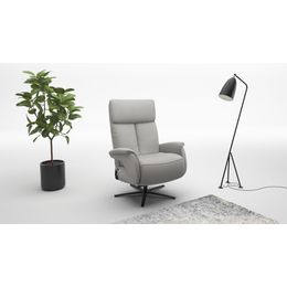 Sit & More TV-Sessel SIT & MORE "Triple Seven Xtra large, bis 200kg belastbar, mit Herz-Waage Funktion", grau (light grau), B:86cm H:115cm T:86cm, Sessel, TV-Sessel, inkl. Kopfteil- & Drehfunktion, wahlweise mit Akku und Aufstehhilfe