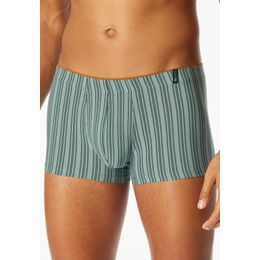 Boxershorts Schiesser "Long Life Soft", Herren, Gr. 10, mineral, Single Jersey, Obermaterial: 70% Modal, 20% Polyester, 10% Elasthan, k&ouml;rpernah, Unterhosen Boxershorts, ohne Eingriff, reduzierte Pilling-Bildung