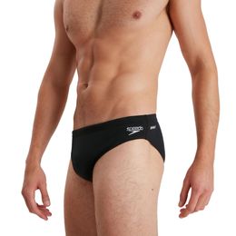 Badehose Speedo "Badehose Brick", Herren, Gr. 7, N-Gr, schwarz, Obermaterial: 100% Polyester. Futter: 100% Polyester, Badehosen Badehose, mit Tunnelzugbund, chlorbest&auml;ndig, schnelltrocknend