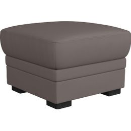 Hocker COTTA "Marcus", beige (sand), B:68cm H:45cm T:68cm, 64% Polyurethan, 25% Polyester, 11% Baumwolle, Hocker, Hocker, mit Stauraum