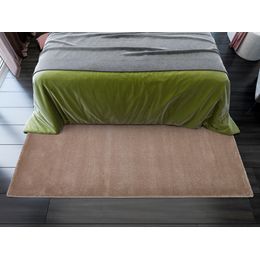 Teppich OCI DIE TEPPICHMARKE "Bellevue, auch als L&auml;ufer erh&auml;ltlich", beige, B:80cm H:20mm L:250cm, Kunstfaser, Teppiche, Teppich, hochwertiger dichter Hochflor, Shaggy, Langflor, Wohnzimmer