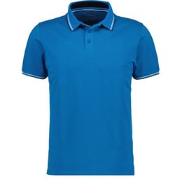 Poloshirt Ragman, Herren, Gr. M, blau (ozeanblau), Piqu&eacute;, 52% Baumwolle 45% Polyester 3% Elasthan, regular fit, ohne Ausschnitt, Shirts Poloshirt