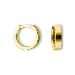 Paar Creolen ONE ELEMENT "Ohrringe Creolen aus 333 Gelbgold &Oslash; 12,0 x 2,0 mm", gold, Ohrringe, Damen, Gelbgold 333, Paar Creolen