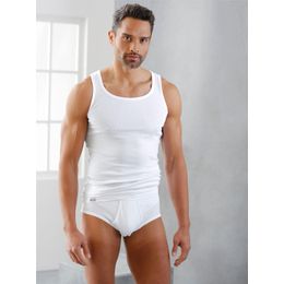 King&acute;S Club Slip KINGS CLUB, Herren, Gr. 5, 3 Stk., wei&szlig;, 100% Baumwolle, Unterhosen Slip