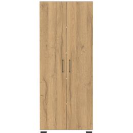 Aktenschrank Germania "Profi 3.0", wei&szlig; (wei&szlig;, grandson, eiche, nachbildung), B:80cm H:200cm T:40cm, Holzwerkstoff, Schr&auml;nke, Aktenschrank, erh&auml;ltlich in zwei H&ouml;hen