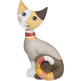 Sammelfigur Goebel "Rosina Wachtmeister Katzenwelt", bunt, B:19cm H:50cm, Biskuitporzellan, Dekofiguren, Sammelfigur, Rosina Wachtmeister - Katze Alisia