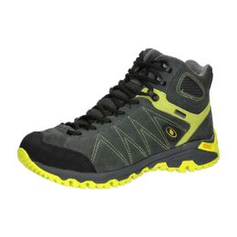 Br&uuml;tting Wanderschuh BR&Uuml;TTING "Outdoorstiefel Mount Kapela High", Herren, Gr. 45, grau, Leder, Schuhe Wanderschuh