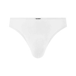 String Bruno Banani "ANTISTRESS 2.0", Herren, Gr. XXL, wei&szlig;, Feinripp, Obermaterial: 90% Polyamid, 10% Elasthan, Unterhosen String