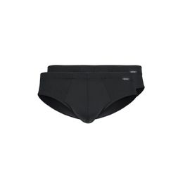 Brasilslip Skiny "Micro Multipack", Herren, Gr. S, schwarz, Microfaser, Obermaterial: 91% Polyamid, 9% Elasthan, unifarben, normal, Unterhosen Brasilslip, bequem, weich, feuchtigkeitsregulierend