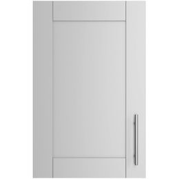 H&auml;ngeschrank KOCHSTATION "KS-Ahus", grau (hellgrau matt, hellgrau), B:45cm H:70,4cm T:34,9cm, Schr&auml;nke, H&auml;ngeschrank, Breite 45 cm