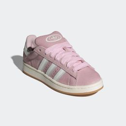 Sneaker adidas originals "CAMPUS 00S", Damen, Gr. 43, wei&szlig; (core wei&szlig;, clear pink, core wei&szlig;), Leder, Schuhe Sneaker