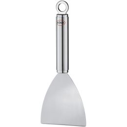 R&ouml;sle Universalschaber R&Ouml;SLE "Barbecue Grillspachtel, 25063", silber (silberfarben), H:28,5cm, Schaber, Universalschaber, BBQ-Spatel zum Fleischwenden, Reinigen von Grillplatten, Edelstahl