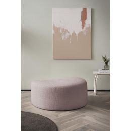 Hocker "Isalie, in modernen Farben und verschiedenen Stoffen", lila (hellflieder), B:94cm H:45cm T:63cm, LeGer Home by Lena Gercke, Hocker, Hocker, gepolstert, kombinierbar mit XXL-Sessel ISALIE