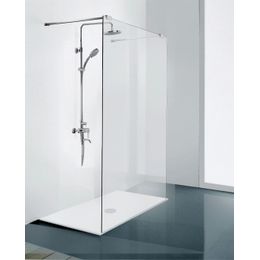 Walk-in-Dusche Sanotechnik "Freedom I", grau (wei&szlig;, neutral), B:127cm H:195cm, Duschw&auml;nde, Walk-in-Dusche