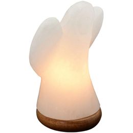 Himalaya Salt Dreams Salzkristall-Tischlampe "Engel", wei&szlig;, H: 19cm, 1 Stk., Leuchten, Handgefertigt aus Salzkristall - jeder Stein ein Unikat, H: ca.19 cm, Salzkristall-Tischlampe