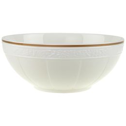 Villeroy & Boch Schale VILLEROY & BOCH "Sch&uuml;ssel rund Ivoire 21 cm beige", beige, L:21cm, Sch&uuml;sseln, Schale
