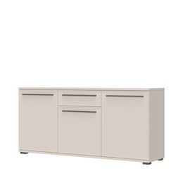 Kommode OTTO HOME "Opera Kombikommode, Sideboard, Schubladenkommode", cashmere farbe, B:180cm H:85cm T:46cm, Holzwerkstoff, MDF, Sideboards, Kommode, UV lackiert, Soft Close Funktion, H&ouml;henverstellbare F&uuml;&szlig;e