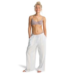 Stoffhose Billabong "Beach Bound", Damen, Gr. XL, blau misty, Obermaterial: 100% Viskose;, Hosen Stoffhose