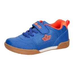 Hallenschuh Lico "Sportschuh Bernie VS", Jungen, Gr. 35, blau, Synthetik, Schuhe Hallenschuh
