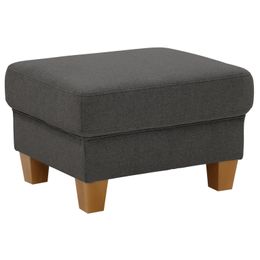 Polsterhocker Home Affaire "Conville", braun (espresso), B:63cm H:48cm T:74cm, 100% Polyester, Hocker, Polsterhocker, Passend zur Servie "Conville", mit Federkern