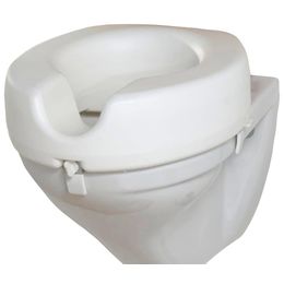 WC-Sitz Wenko "Secura", wei&szlig;, B:41,5cm L:17cm, Kunststoff, WC-Sitze, WC-Sitz, Sitzerh&ouml;hung