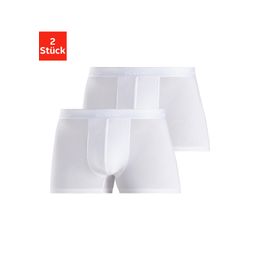 Boxer s.Oliver "Boxershorts f&uuml;r Herren", Herren, Gr. XXL, 2 Stk., wei&szlig;, Obermaterial: 50% Baumwolle, 43% Modal (TENCEL&trade;), 7% Elasthan (LYCRA), unifarben, Unterhosen Boxer, aus weichem Modal, Topseller