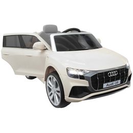 Elektro-Kinderauto Jamara "Ride-on Audi Q8", wei&szlig;, Elektro-Kinderfahrzeuge, KinderB:66cm H:55cm T:108cm, Elektro-Kinderauto, B:66cm H:55cm T:108cm